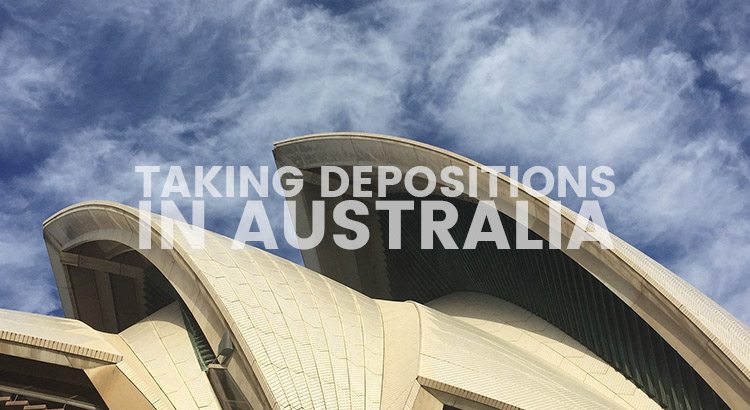 [Infographic] Taking Depositions in Australia - Optima Juris