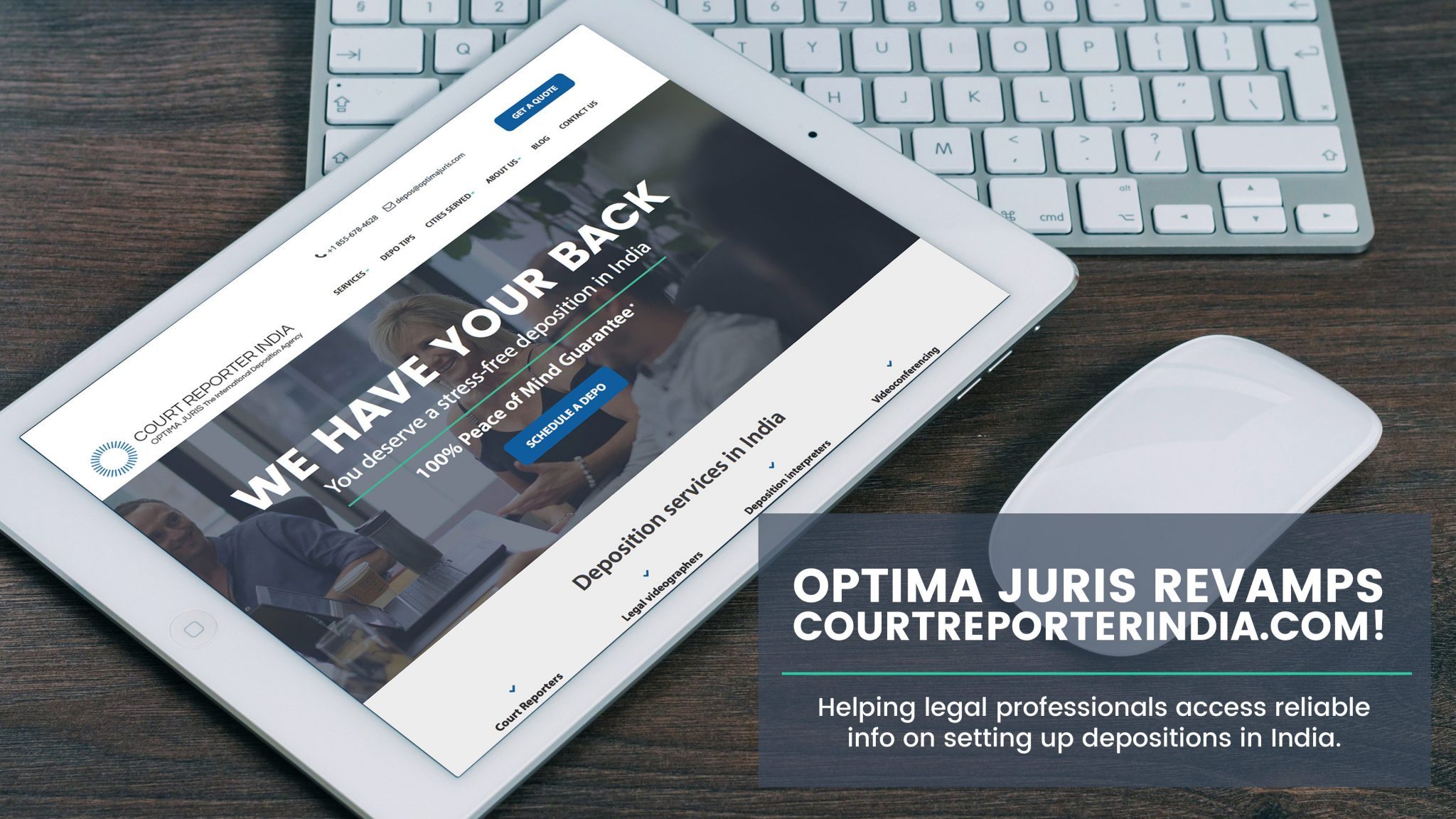 Optima Juris Revamps Courtreporterindia Helping Legal
